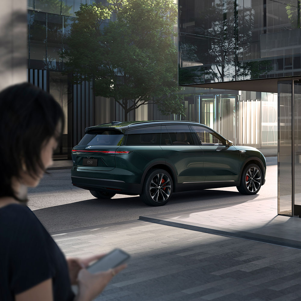 全新ES8壁纸大赏｜从容，有度